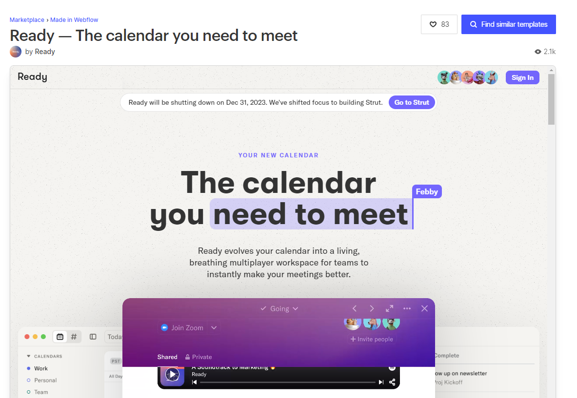 Webflow Showcase 2024: Most Popular Website Examples - Flowzai