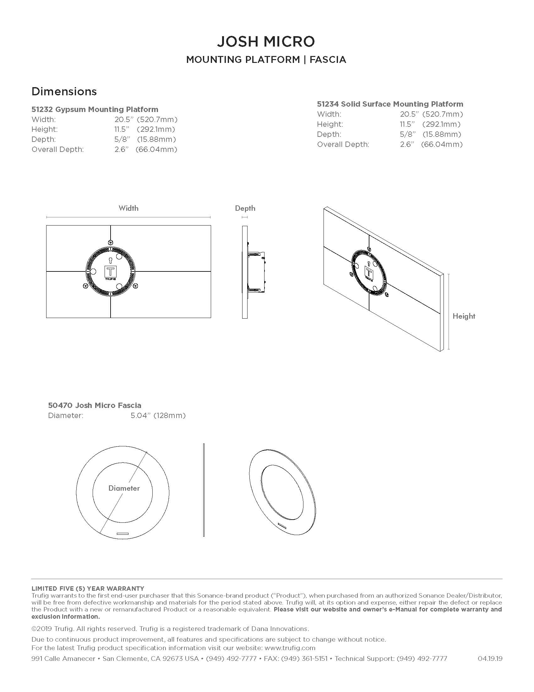 Josh Micro Mounting Platform