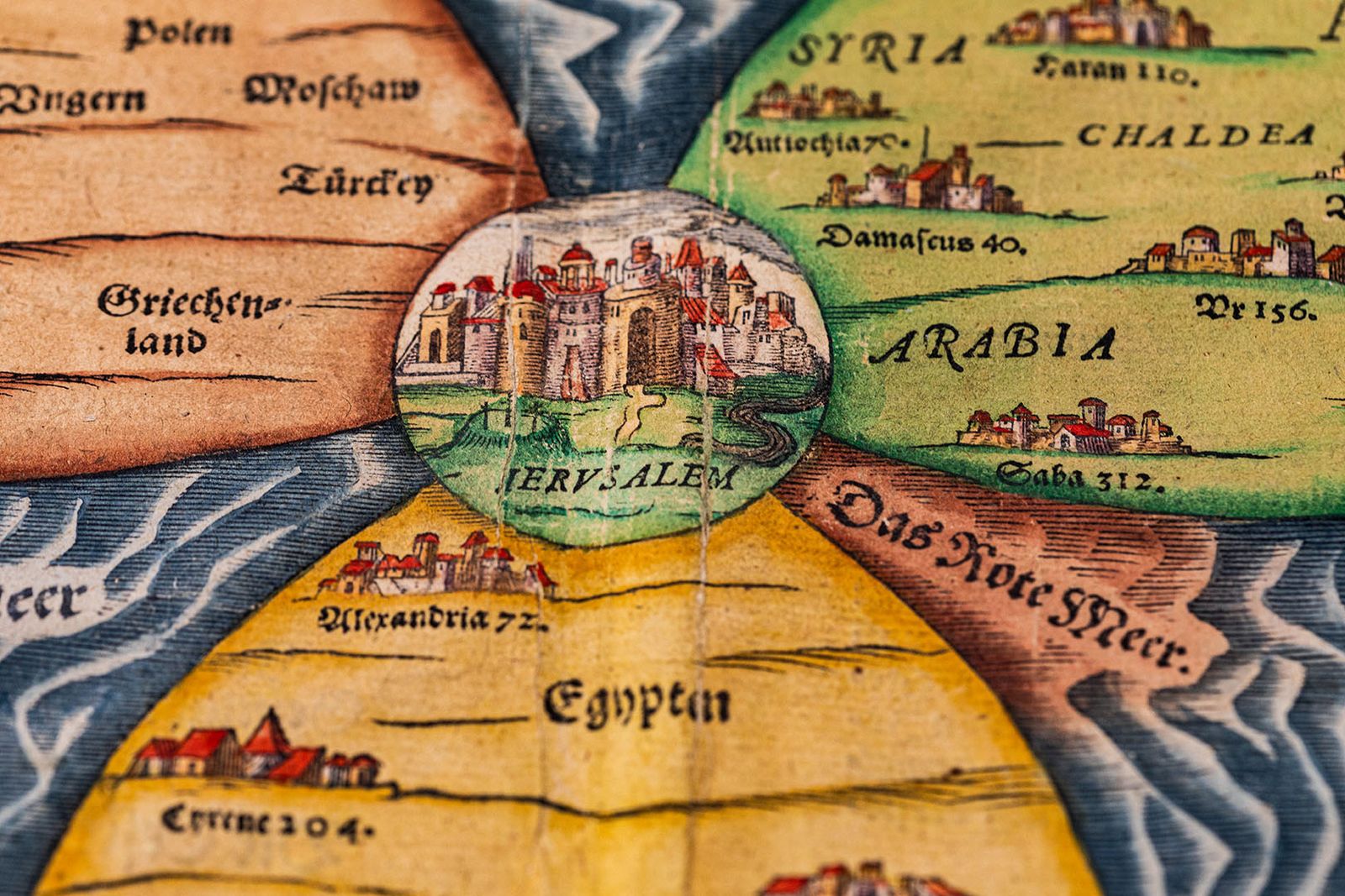 The Famous Map That Placed Jerusalem at the Center of the World | A ...