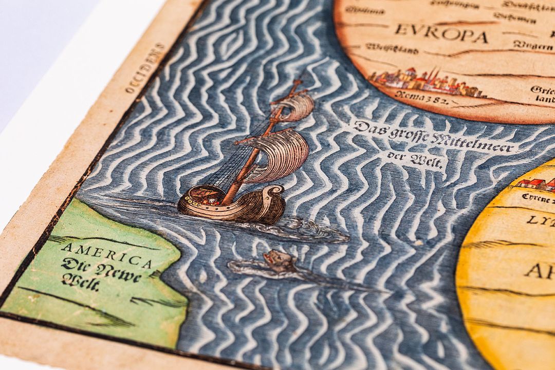 The Famous Map That Placed Jerusalem at the Center of the World | A ...