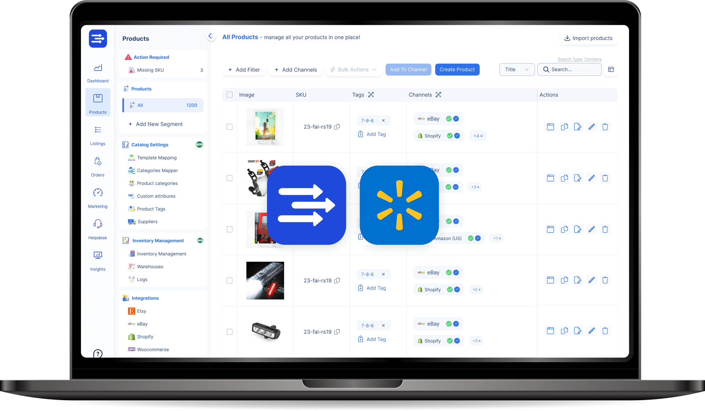 Walmart Listing Tool & Inventory Manager | EasyChannel Walmart Listing Tool & Inventory Manager | EasyChannel
