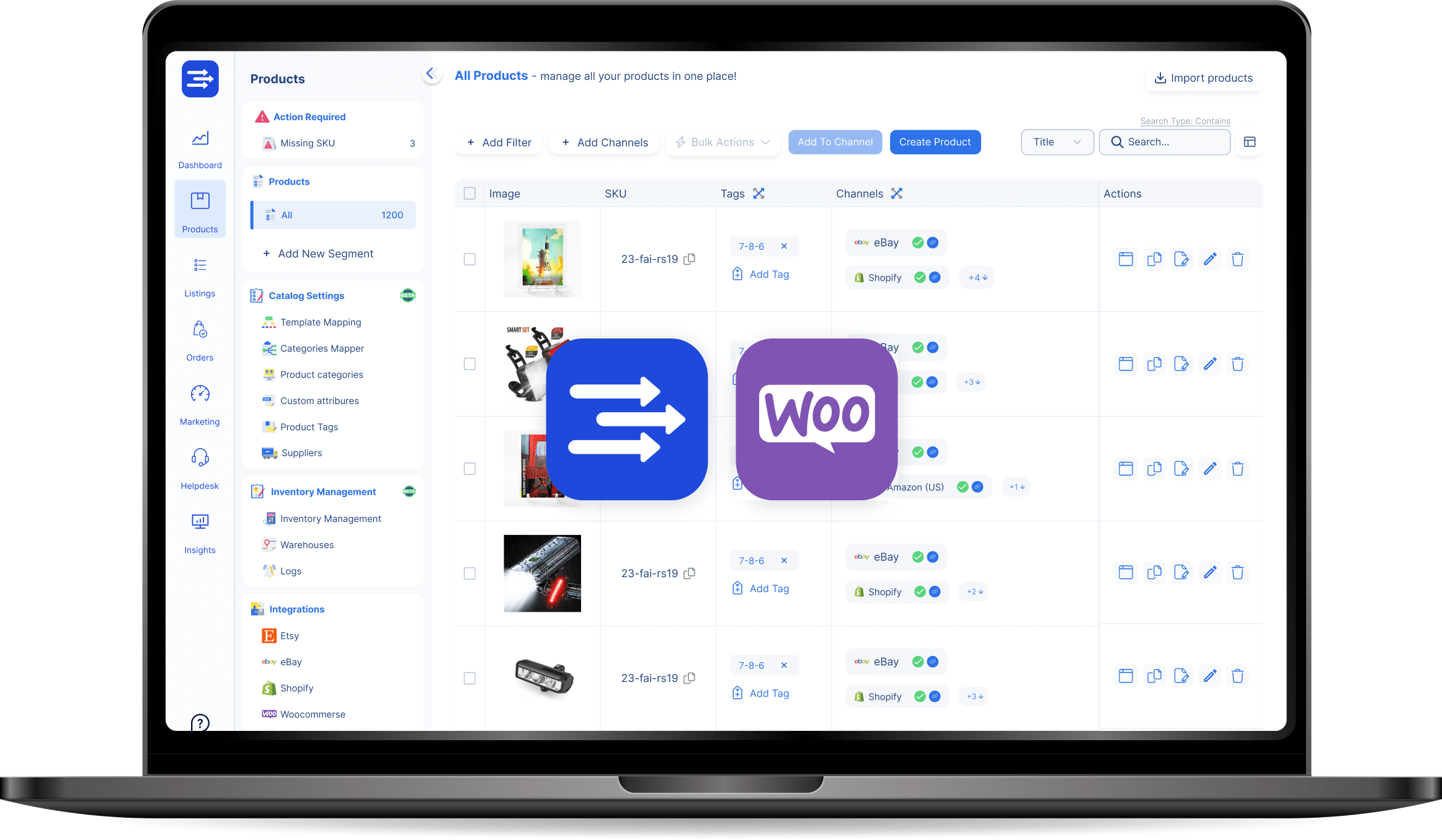 WooCommerce Listing Tool & Inventory Manager | EasyChannel