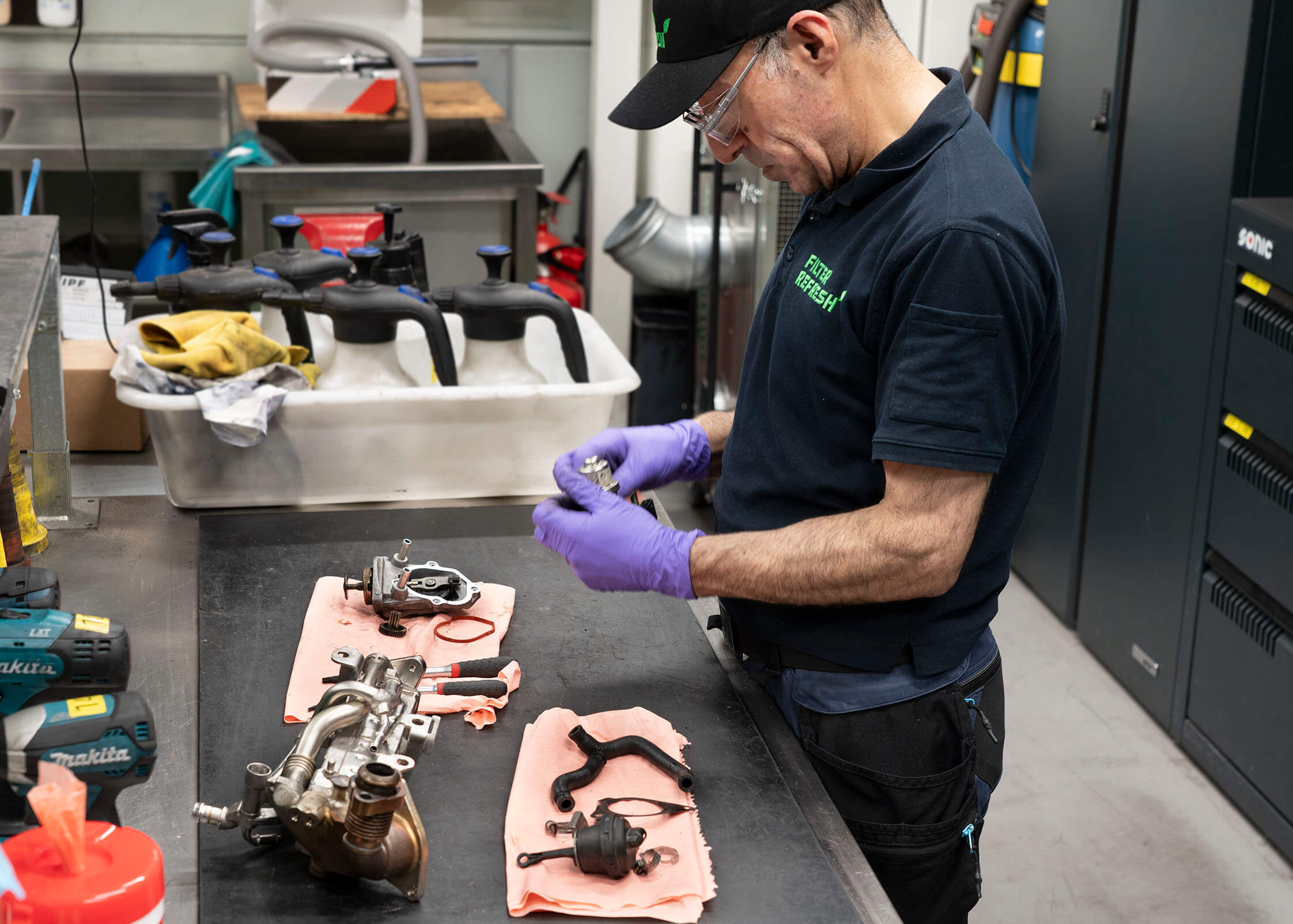 Rengöring partikelfilter (DPF) - 1000+ nöjda kunder | Filter Refresh