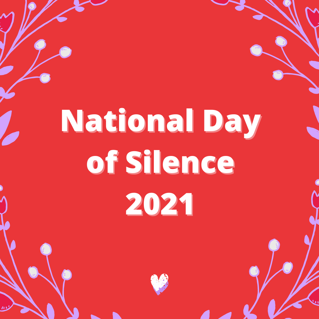 One Colorado | NATIONAL DAY OF SILENCE—Friday, April 23 at school