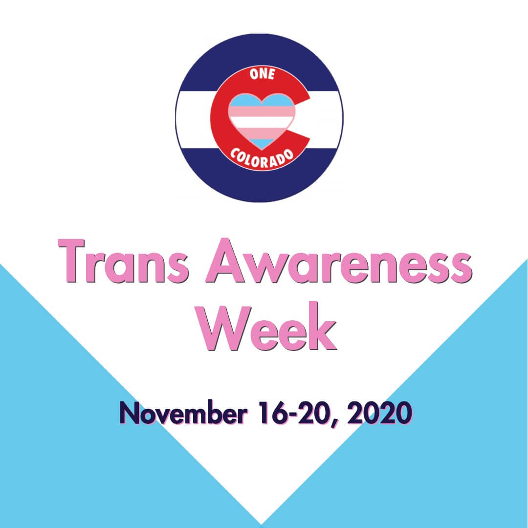 One Colorado | 11.16 One Colorado Honors Trans Awareness Week