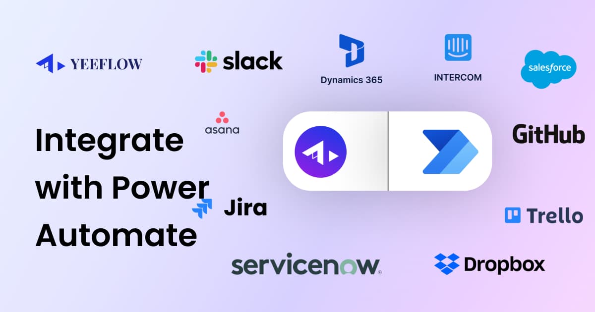 Yeeflow Connector for Microsoft Automation