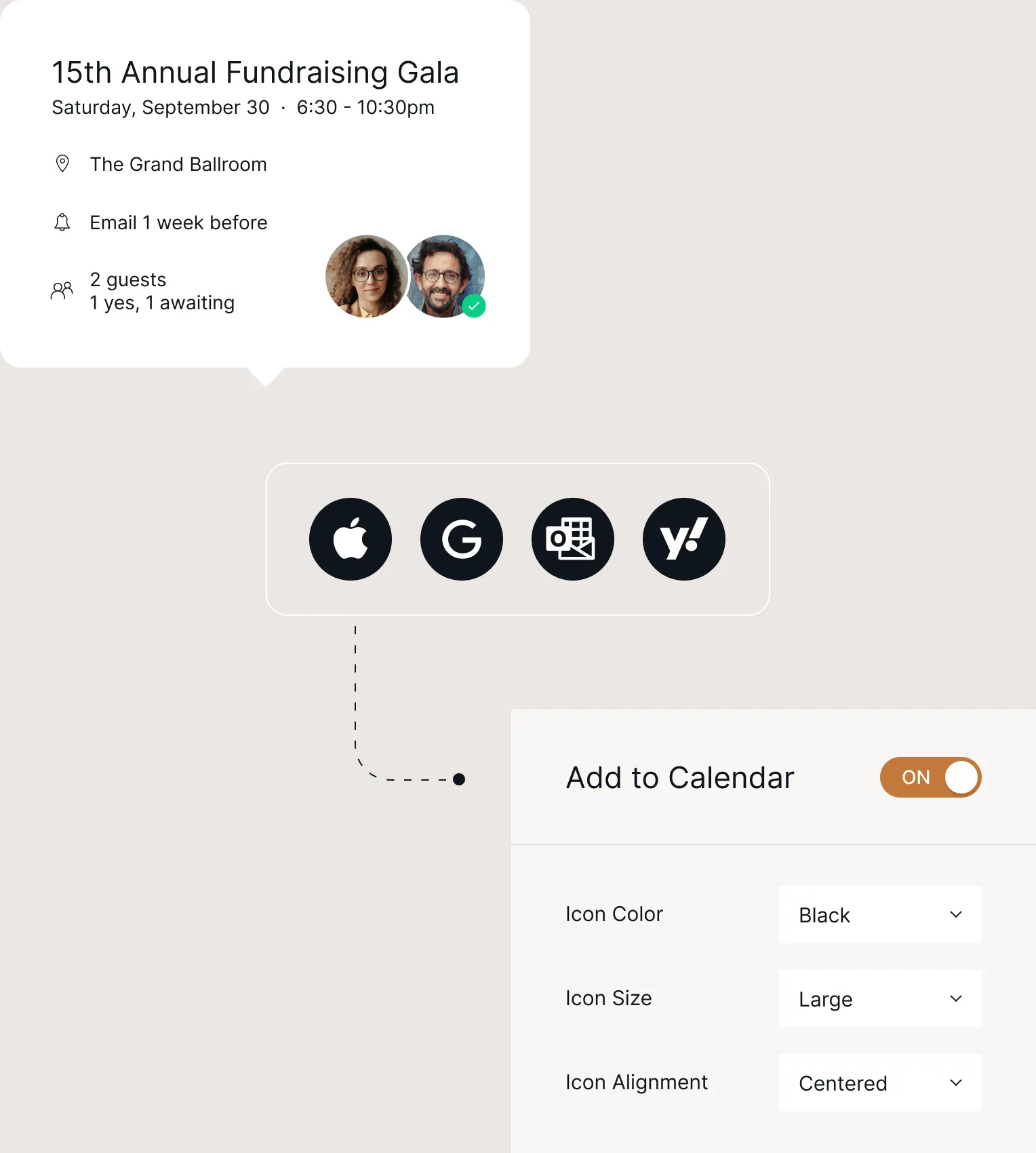 Send custom online invites for your events with zkipster