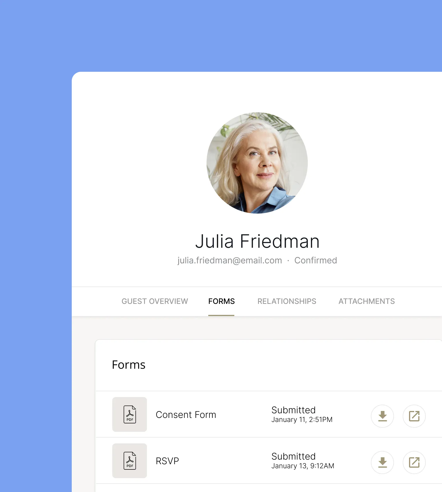 Event management forms: user-friendly event RSVP forms and more