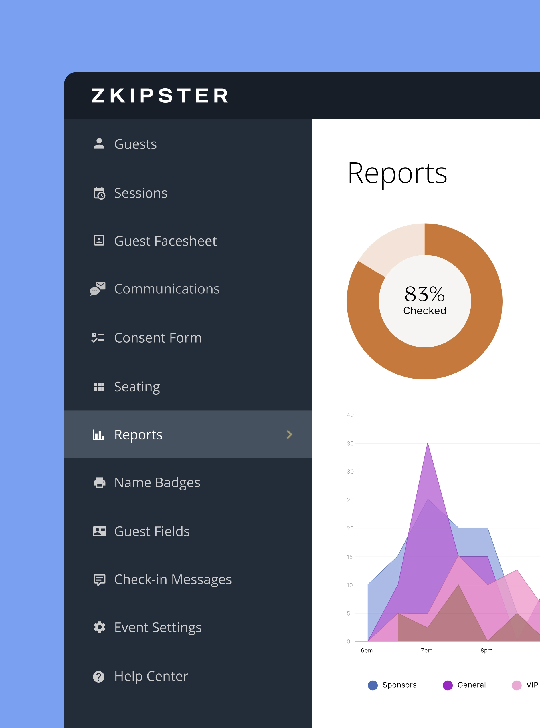 Event reporting: enhance your decision-making with zkipster