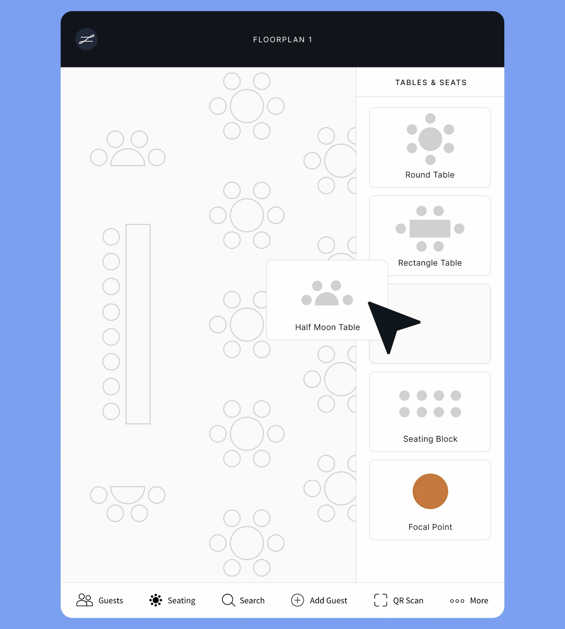 The seating chart app for special events by zkipster