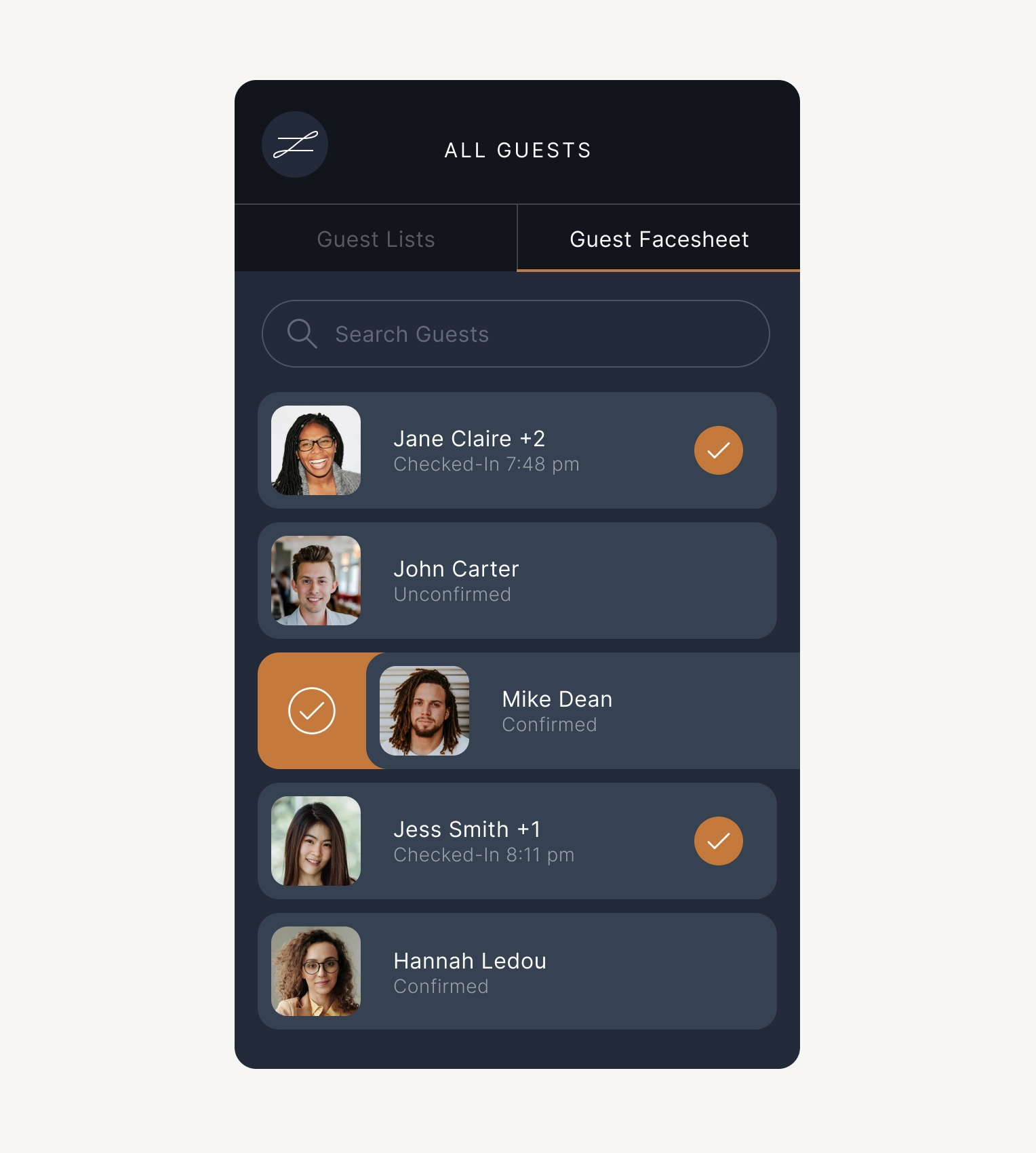 Event Check-In with the zkipster guest list app