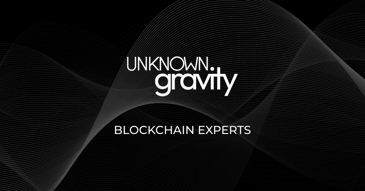Empresa de Desarrollo Blockchain I Unknown Gravity