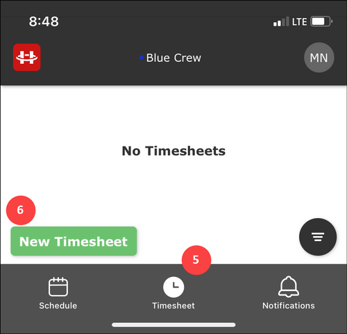 Timesheets