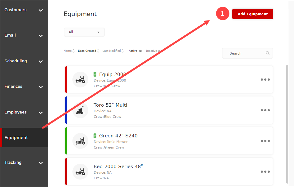Equipment & Device Setup