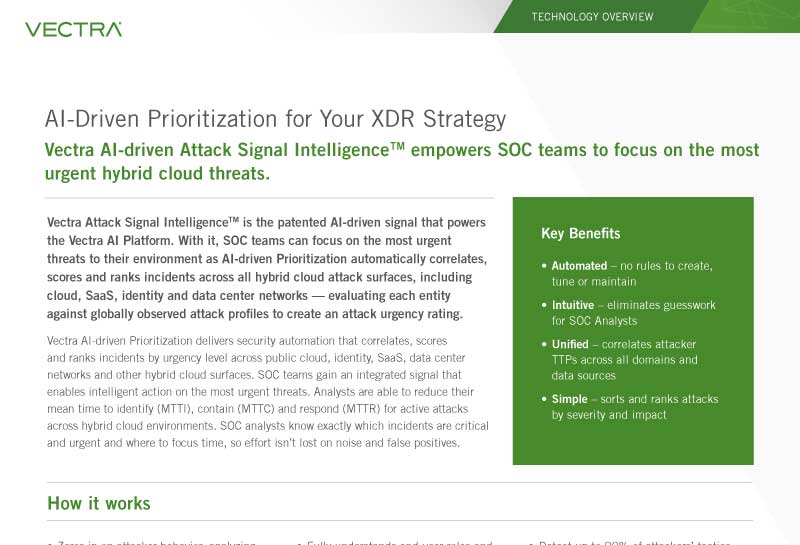 AI-Driven Prioritization for Your XDR Strategy