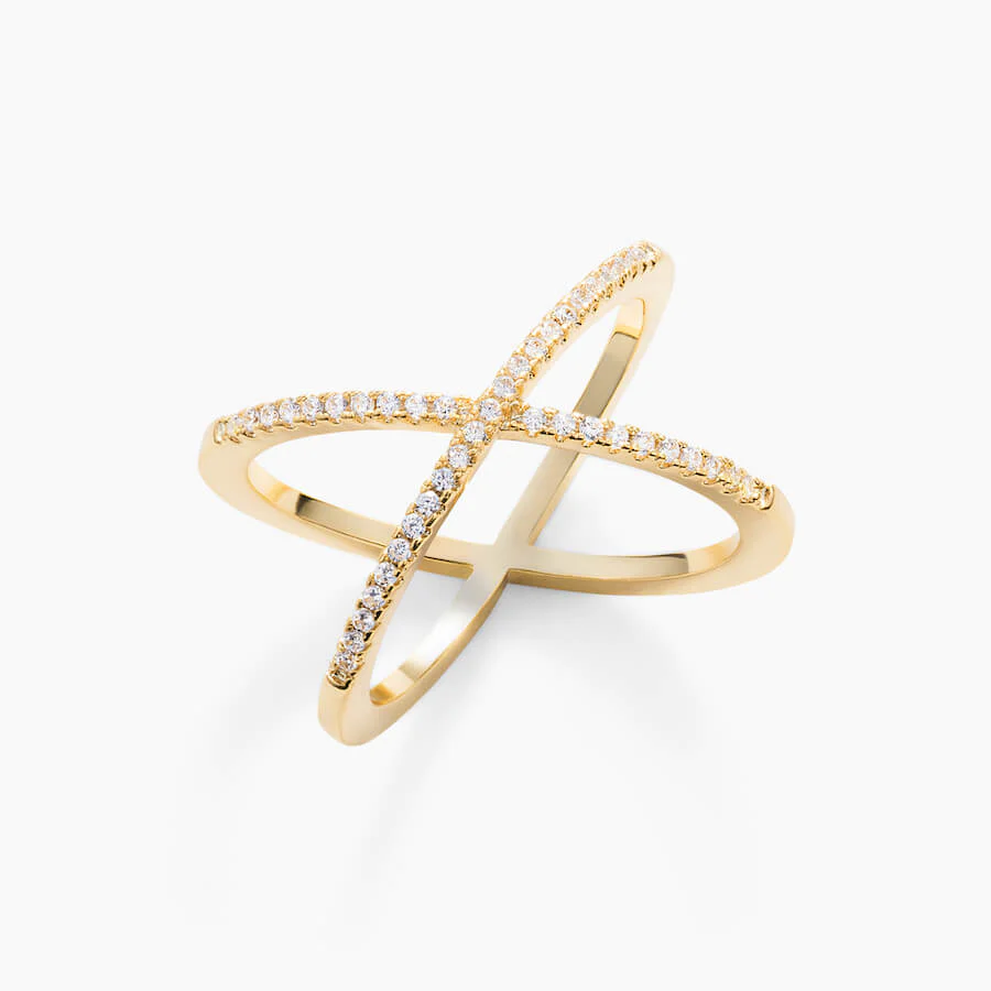 Pavé Cross Ring - Bravo Jewellers