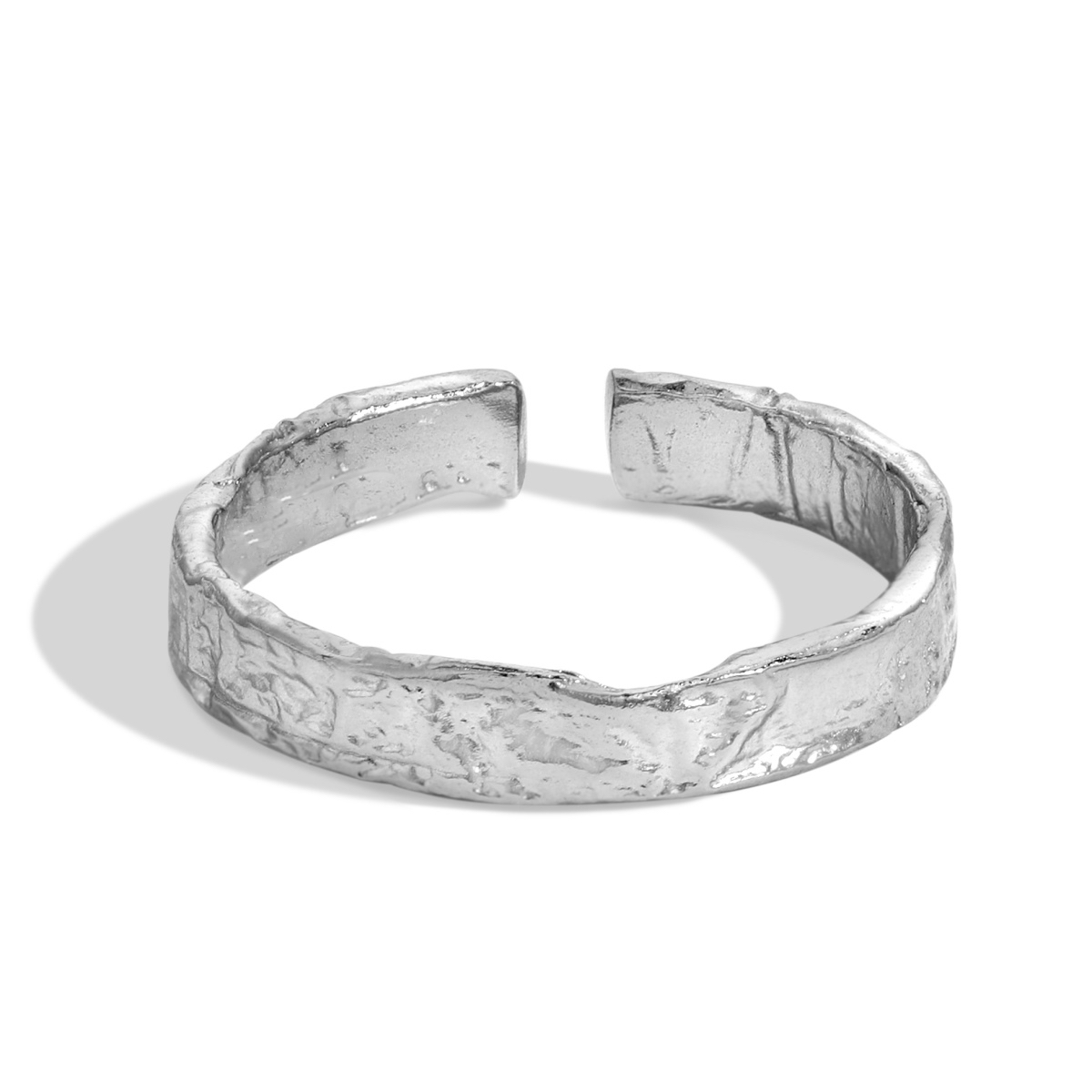 Crumbled Texture Ring - Bravo Jewellers