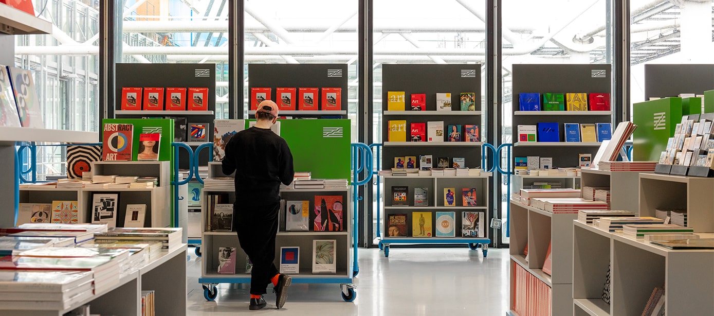 Librairie évolutive au Centre Pompidou - Intramuros Magazine
