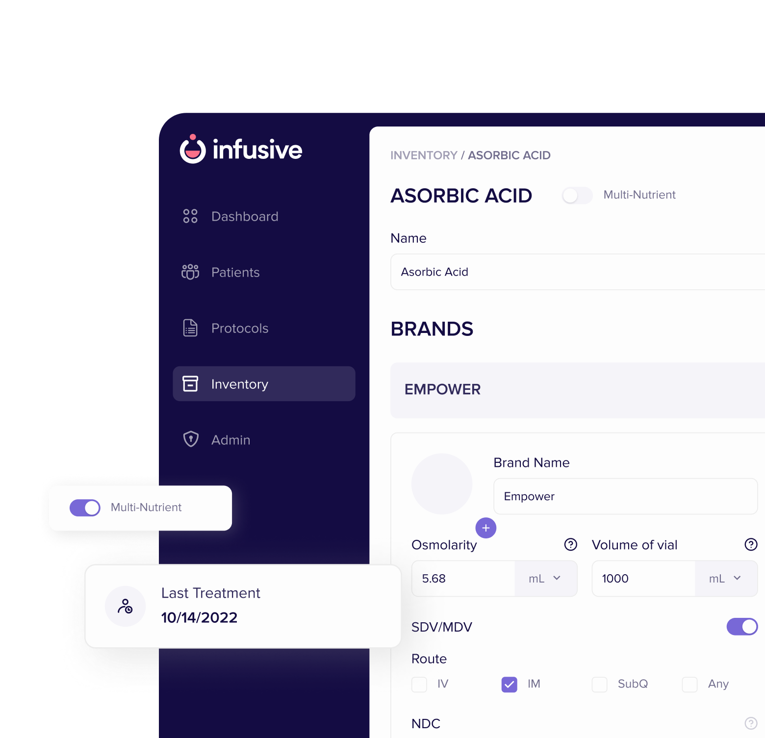 Infusive - Platform