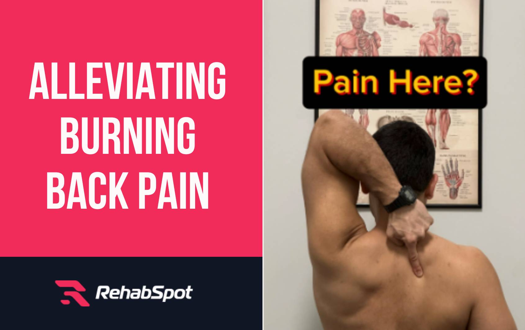 Burning Sensation in the Middle Back?