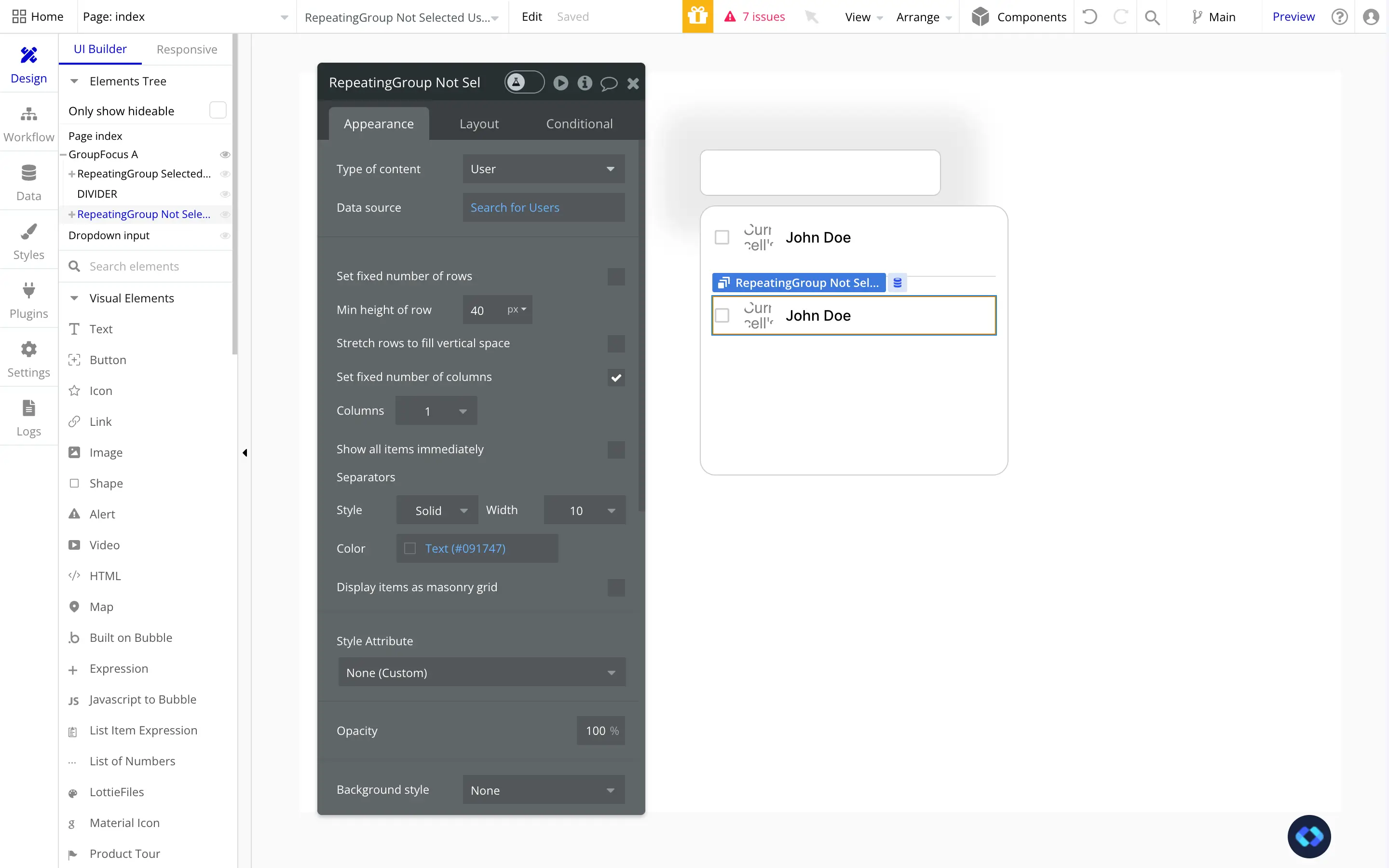 How to make a Multiselect Dropdown in Bubble.io ? - Step by step guide (for free) - Nocodable