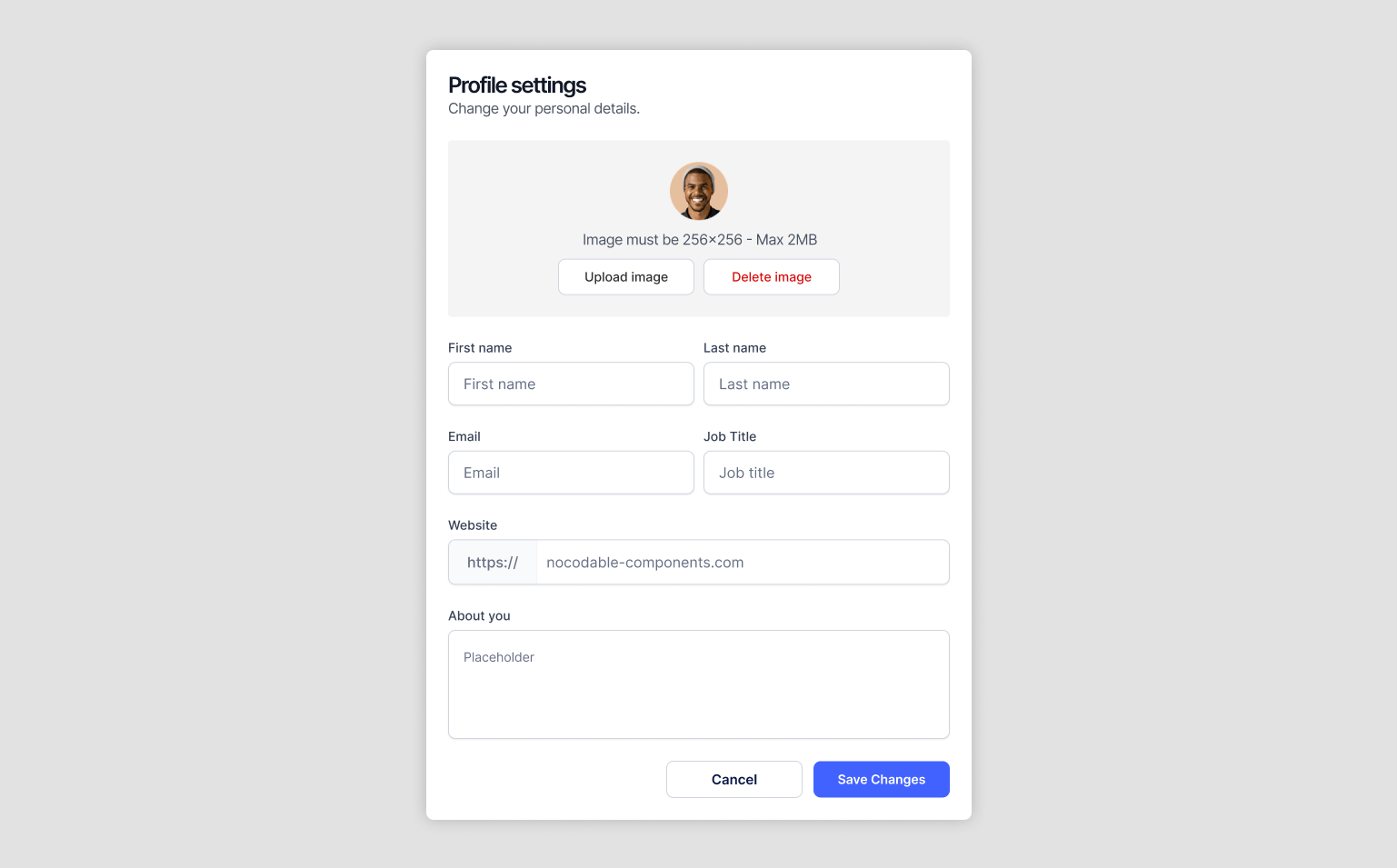 Components - Nocodable Components