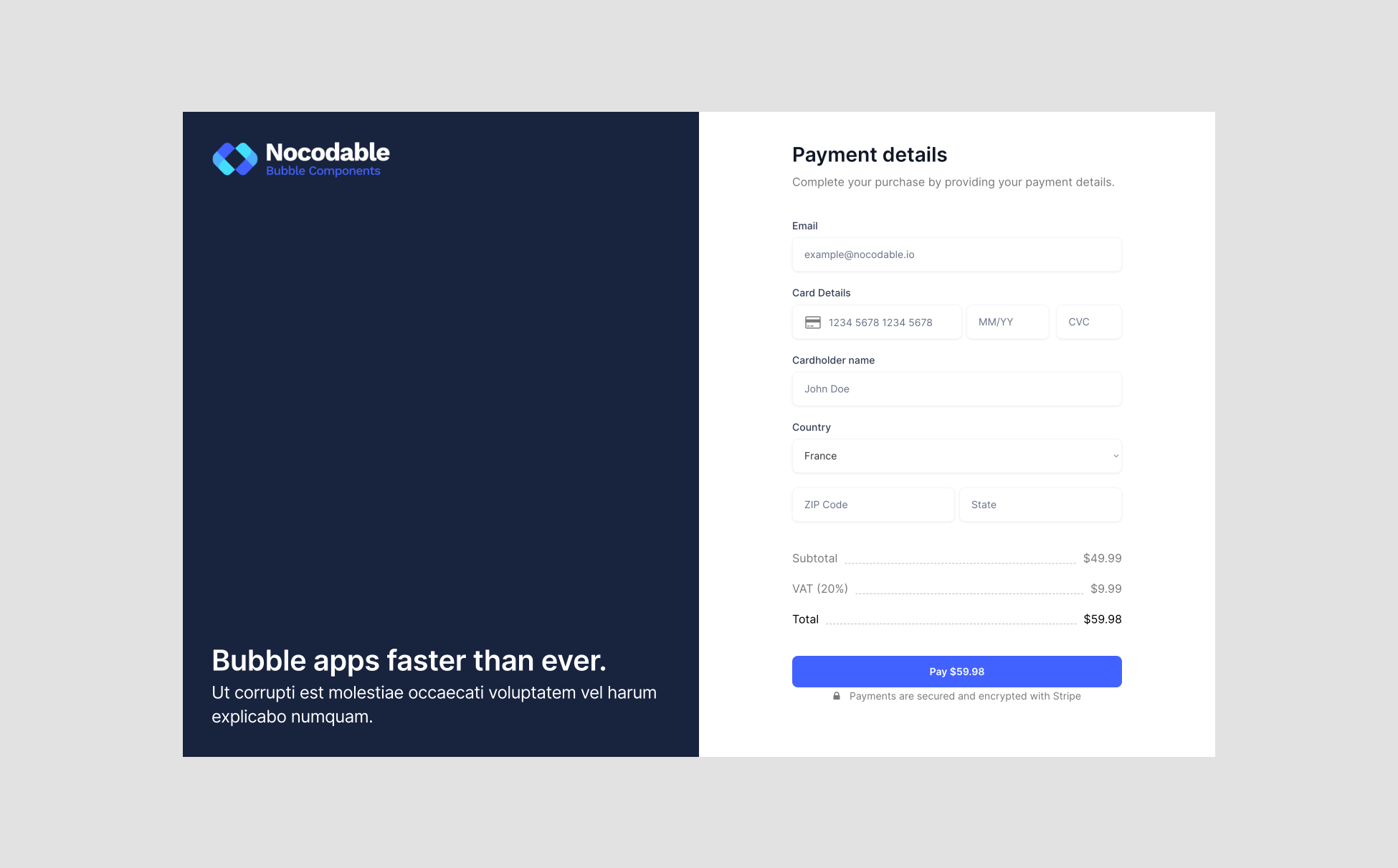 Components - Nocodable Components