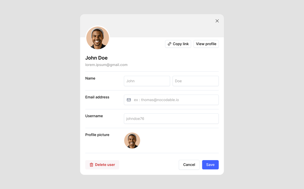Components - Nocodable Components