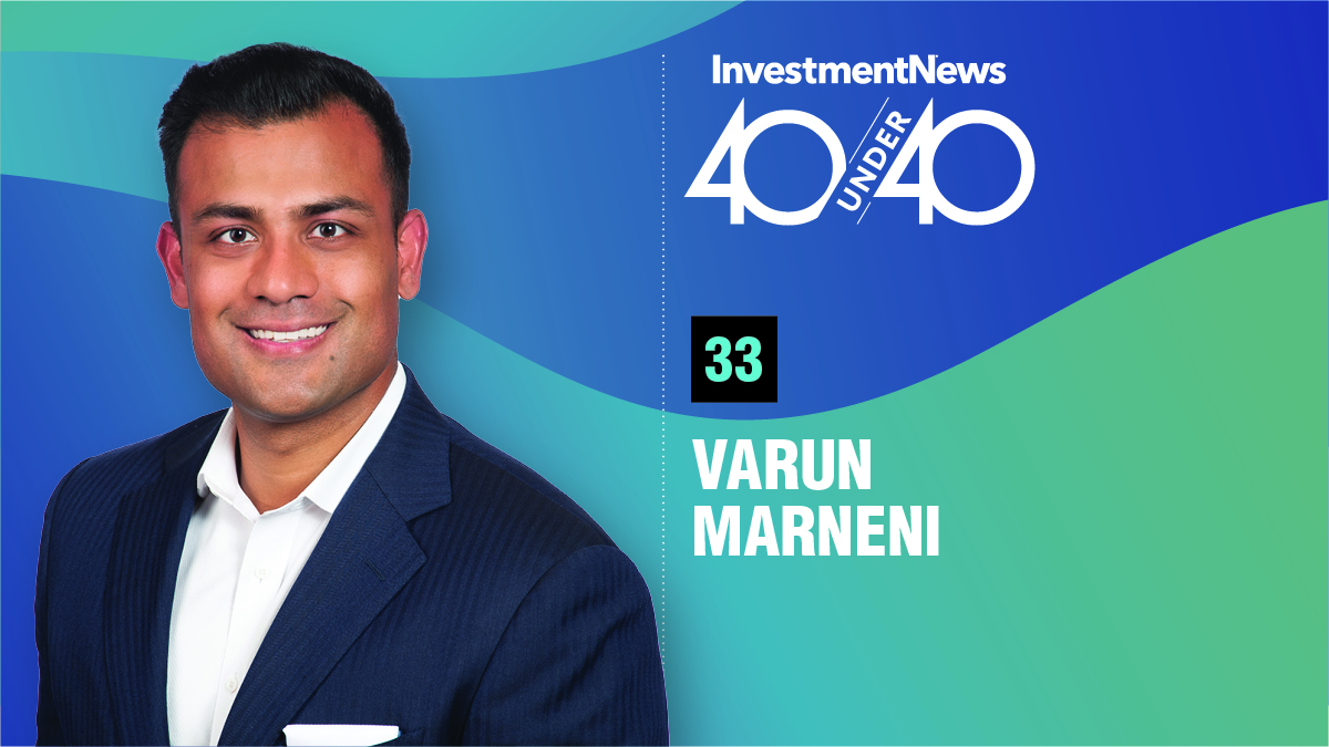 Varun Marneni Recognized by InvestmentNews