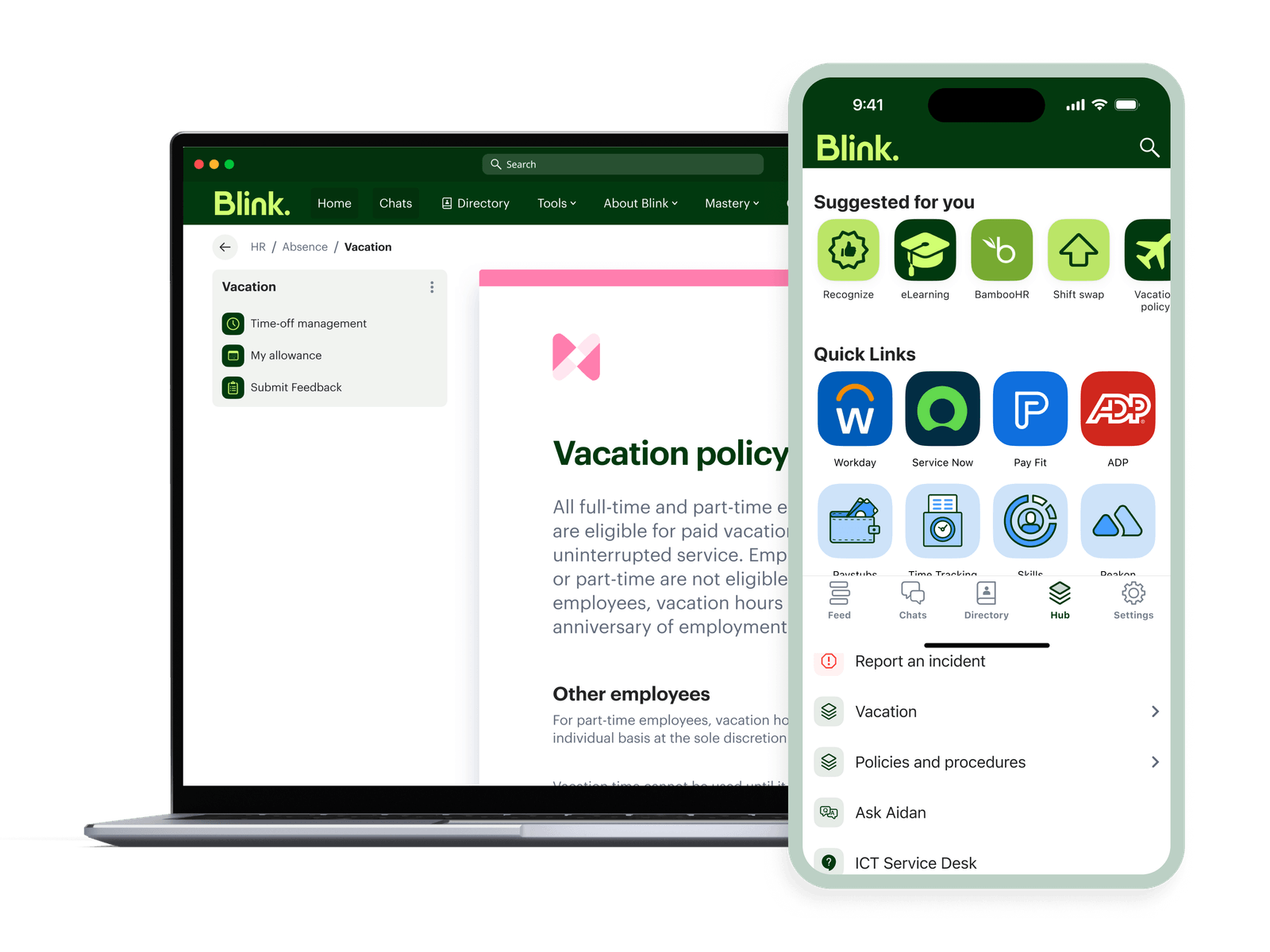 Blink - the modern intranet app for your frontline organization