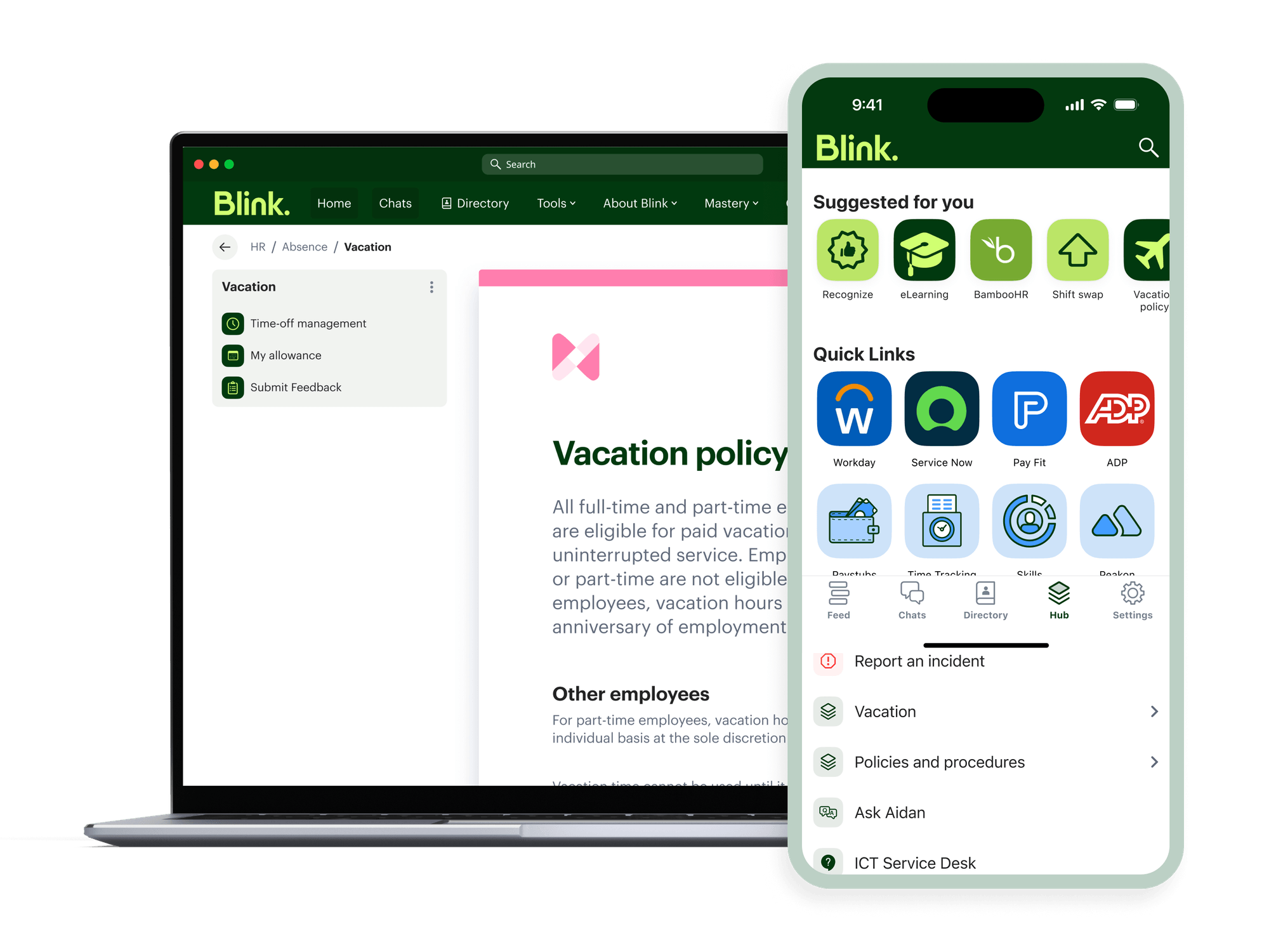 Blink - the modern intranet app for your frontline organization