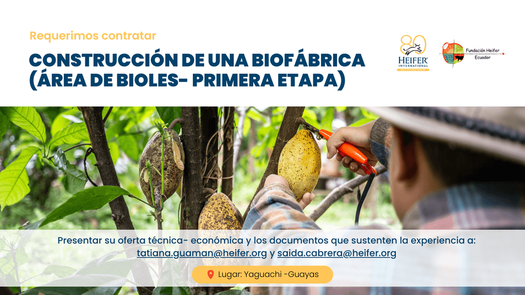 CONTRATACIÓN DE LA CONSTRUCCIÓN DE UNA BIOFÁBRICA PARA LA UNOCACE EN EL ...