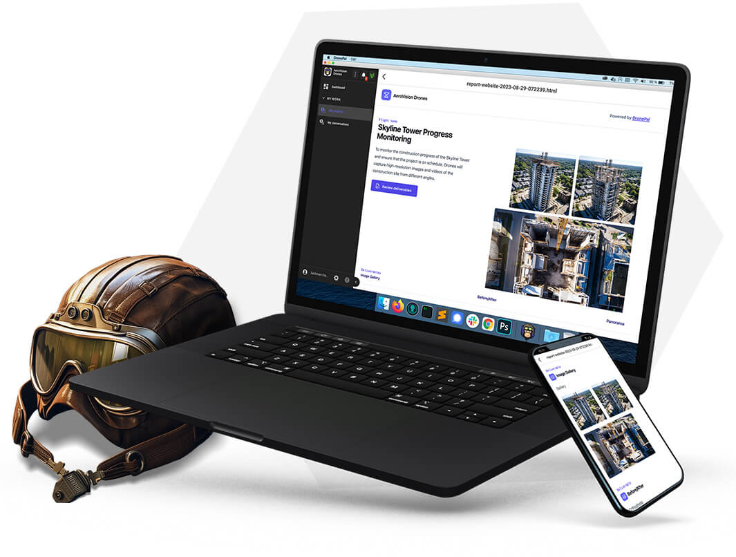 DronePal: All-in-one Drone Photography Management App