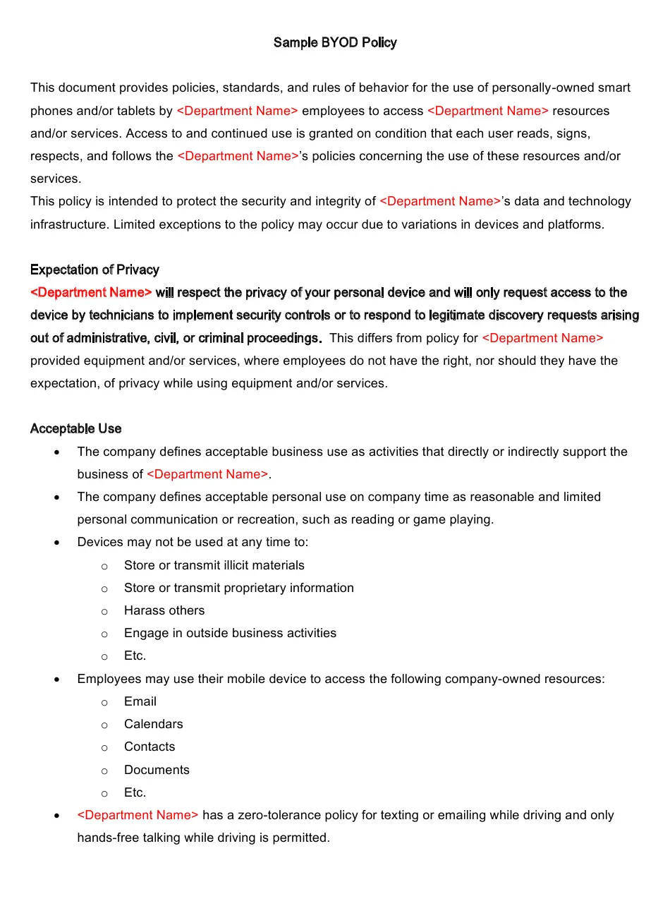 Essential guide to BYOD policy for employers | Blink