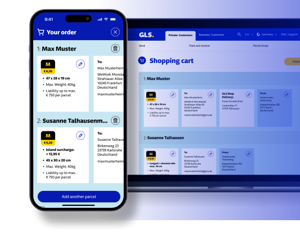 📦 GLS Parcel App – Track & Send your parcels
