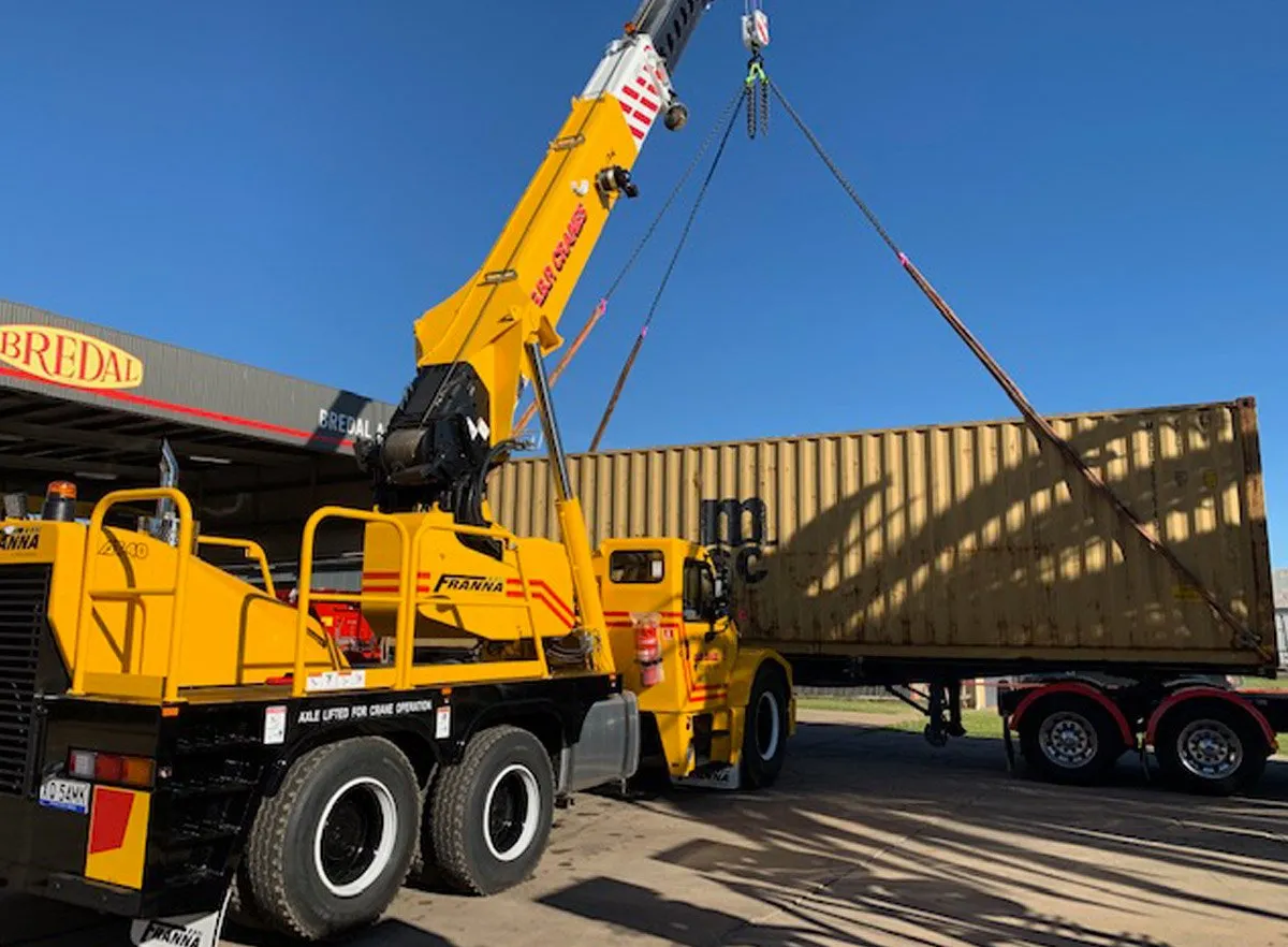 Reliable Crane Hire Services Regional NSW | GBP Cranes