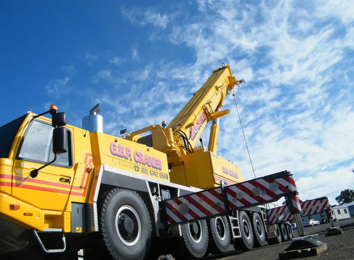 Our Fleet | GBP Cranes