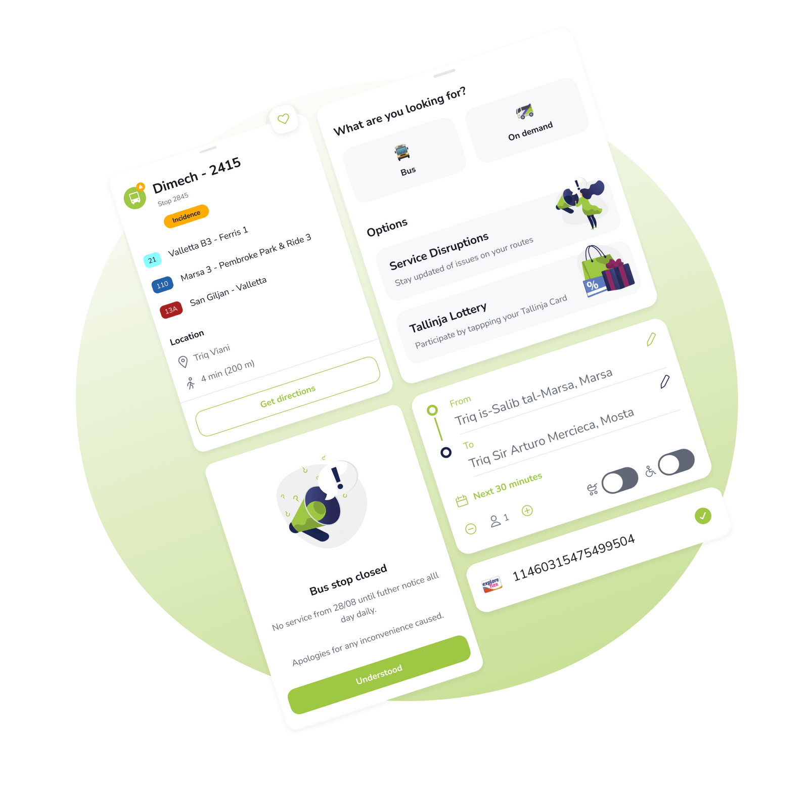 MaaS app for Malta public transport