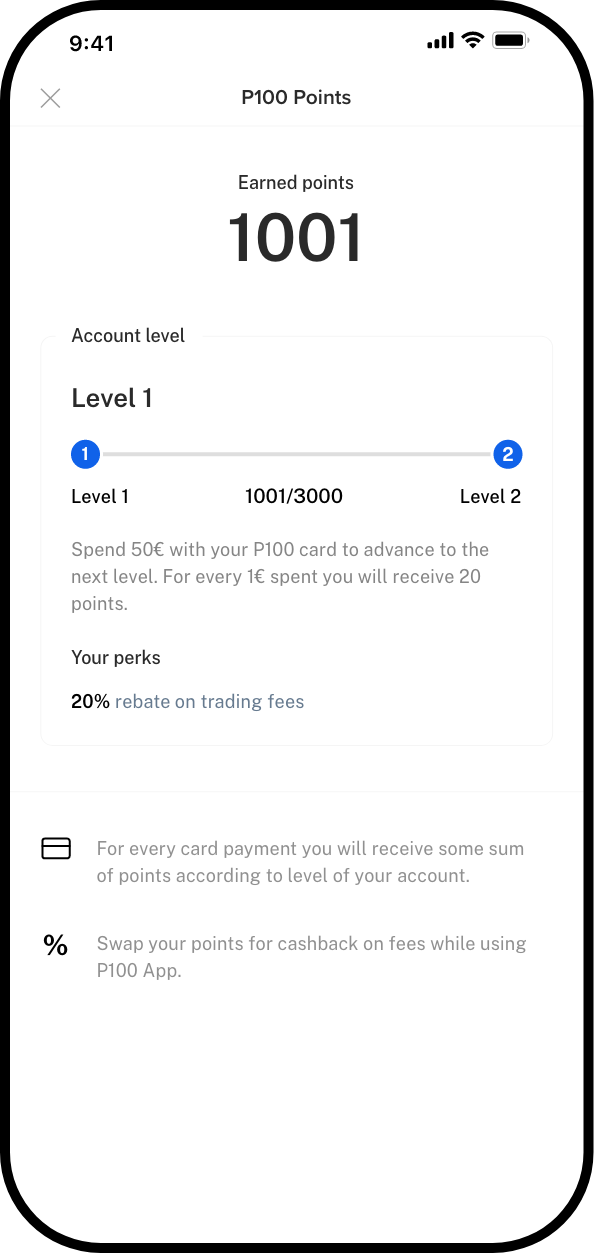 P100 - The Digital Money App
