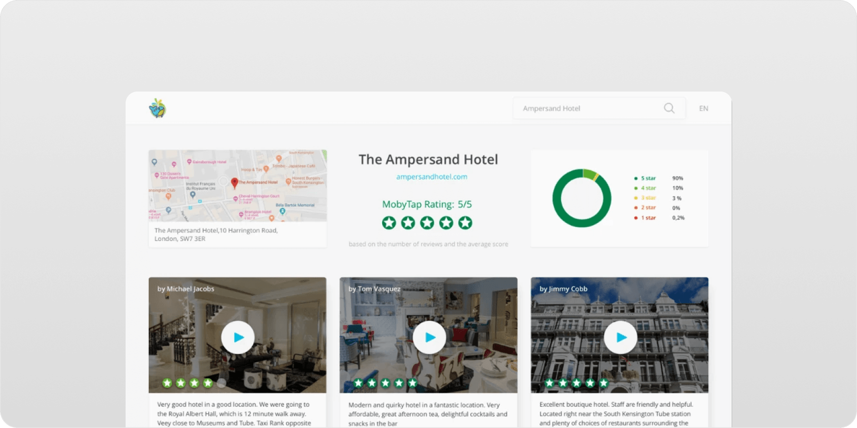 Moby Tap - Verified Video Reviews for Business | Fora Soft