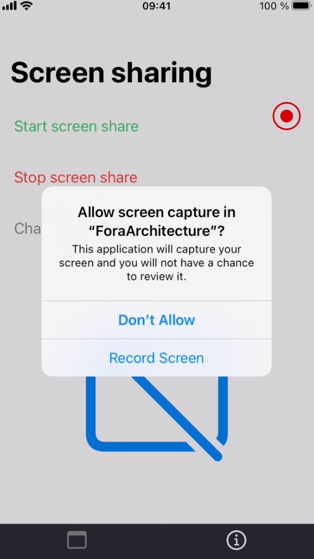 How To Implement Screen Sharing in iOS App using ReplayKit and App Extension