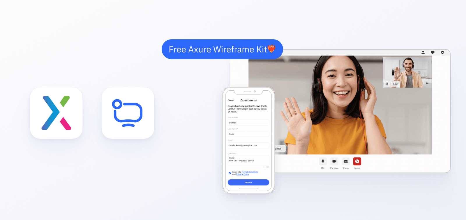 Free Axure Wireframing Kit for Web and Mobile in 2023