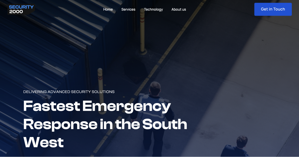 Security 2000 | Fastest Emergency Response