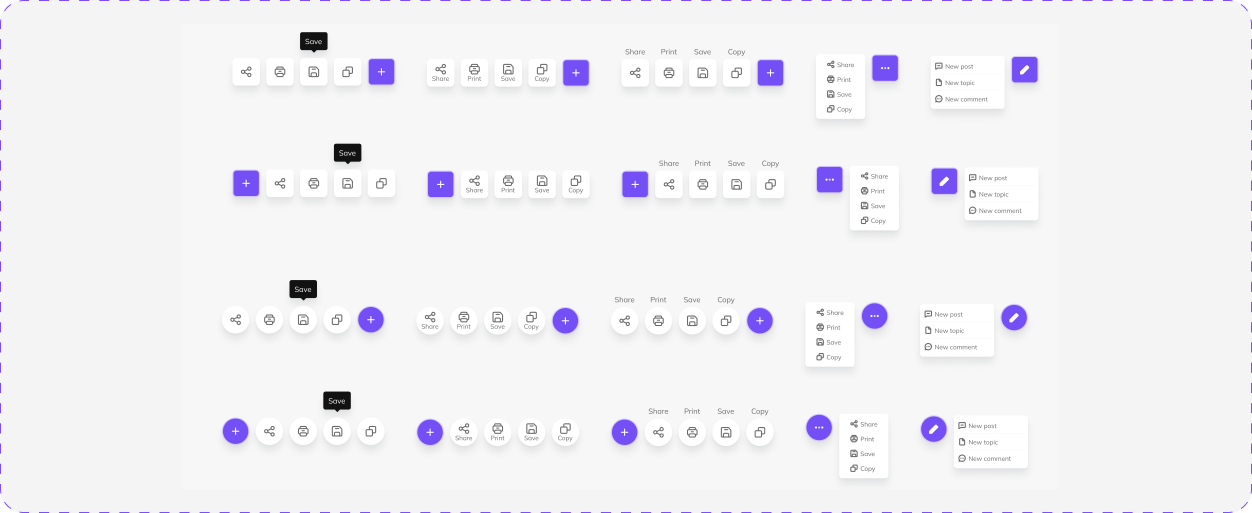 Speed Dial - UI Element