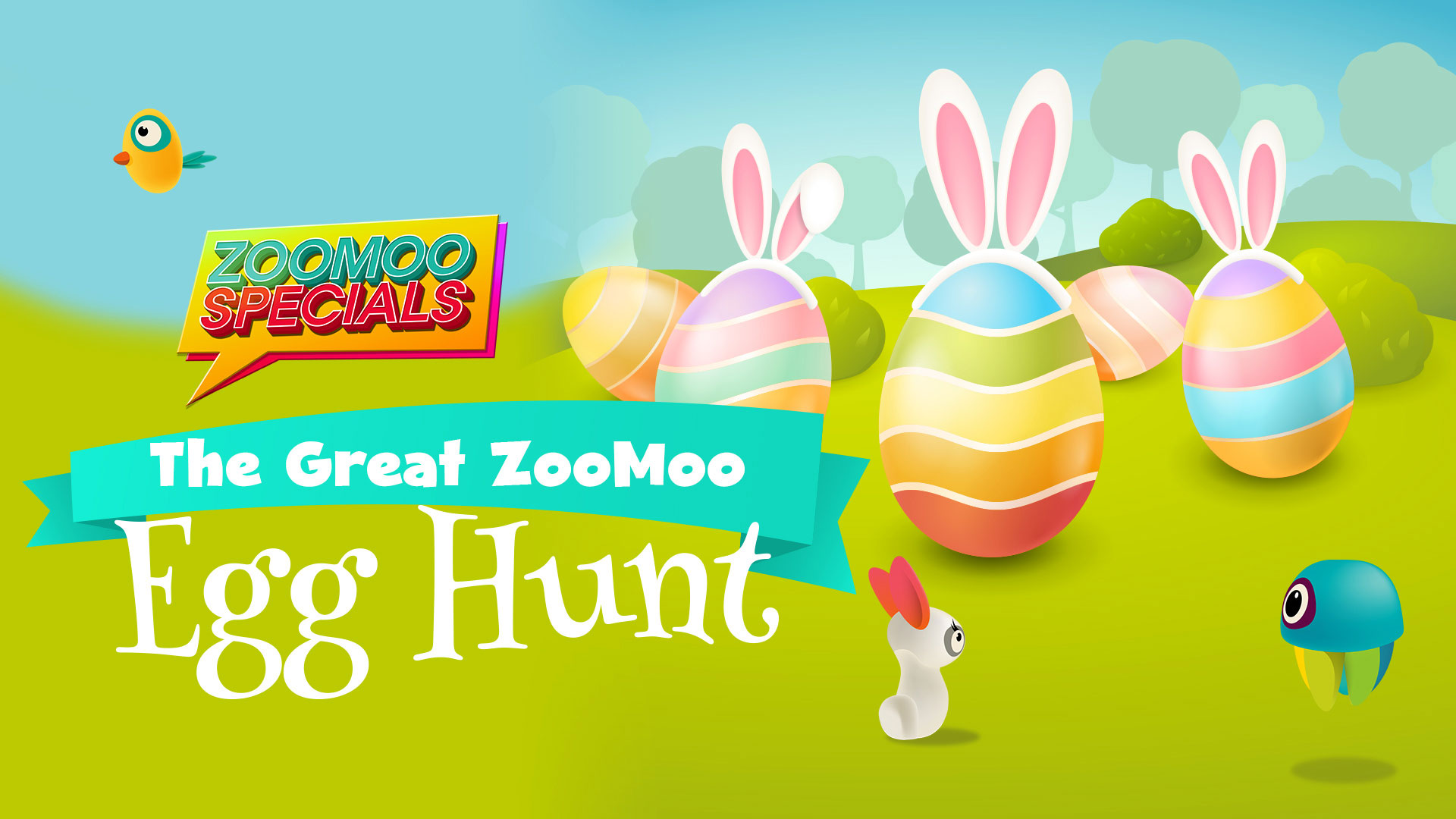 ZooMoo Specials: The Great Easter Egg Hunt | ZooMoo
