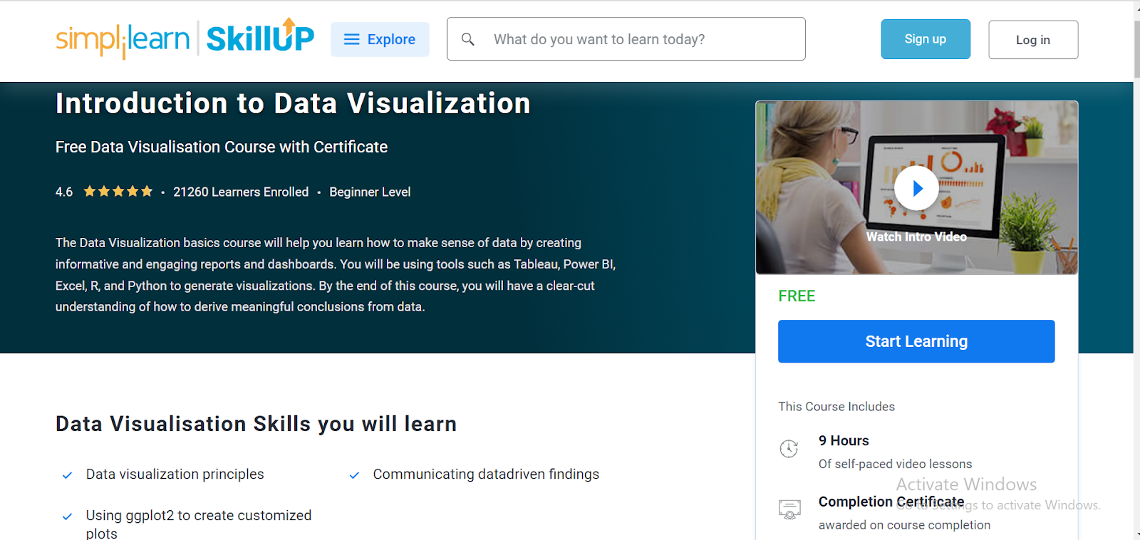 9 Free Data Visualization Courses online for Beginners