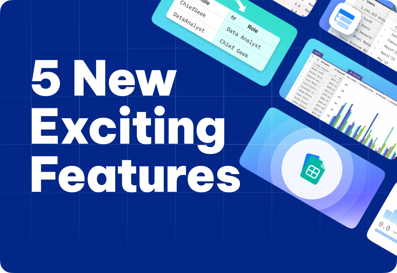 Tabula - Tabula updates: 5 new exciting features & enhancements
