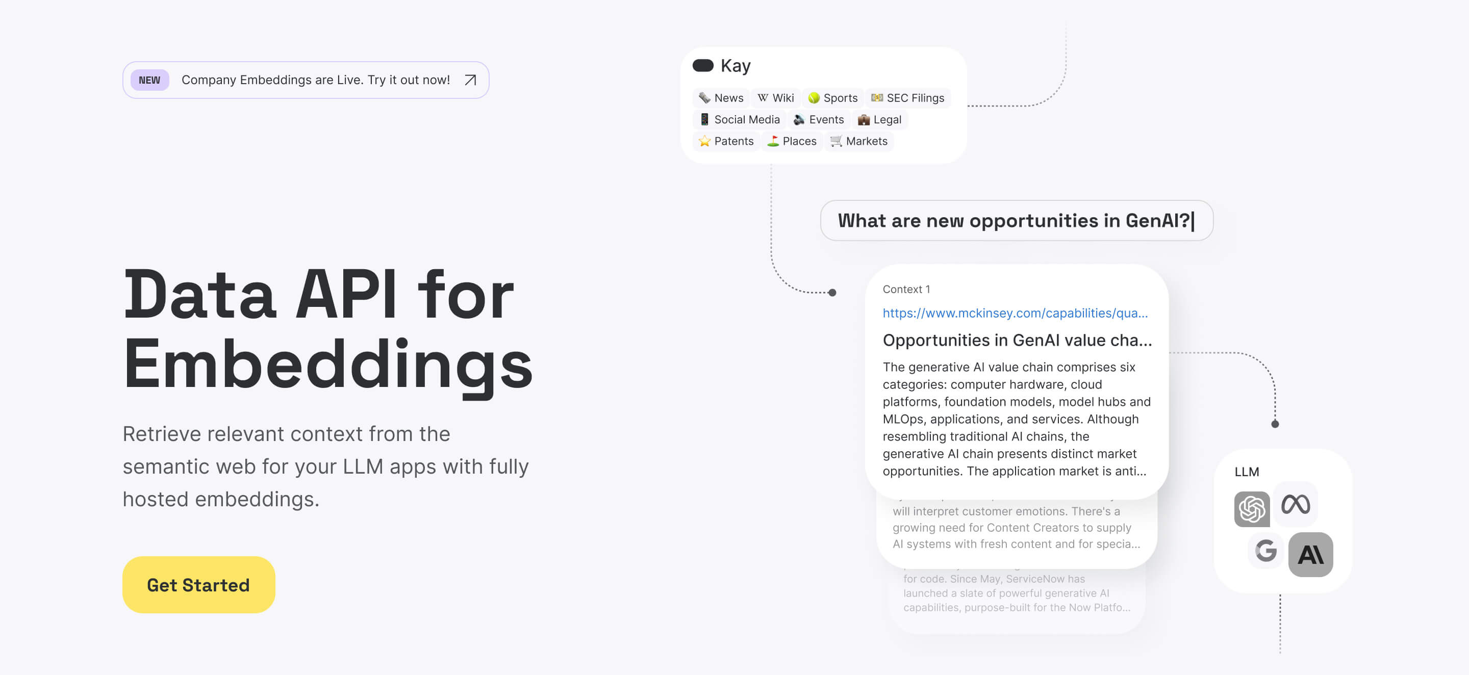 Introducing Kay Data Api Built For Rag