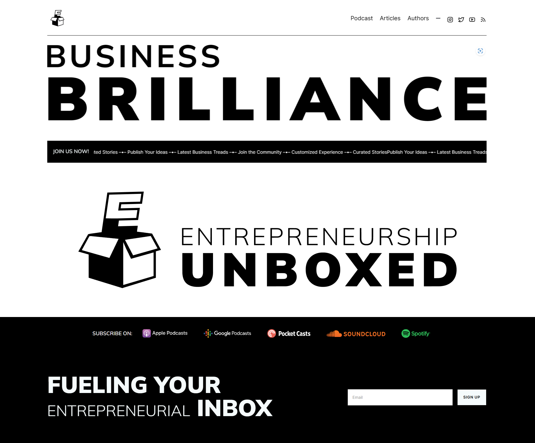 Meet the Minds: Our Esteemed Authors at Entrepreneurship Unboxed