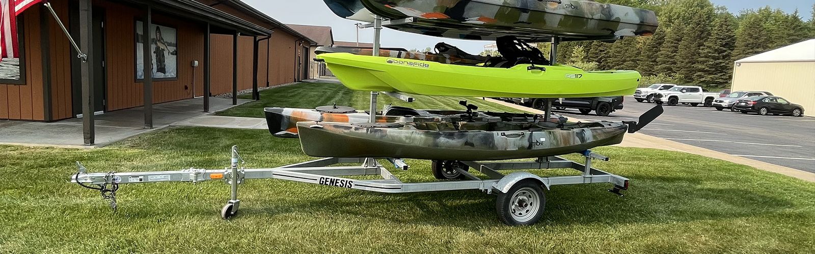 Genesis Trailers: High-Quality Kayak & Canoe for Marine Enthusiasts